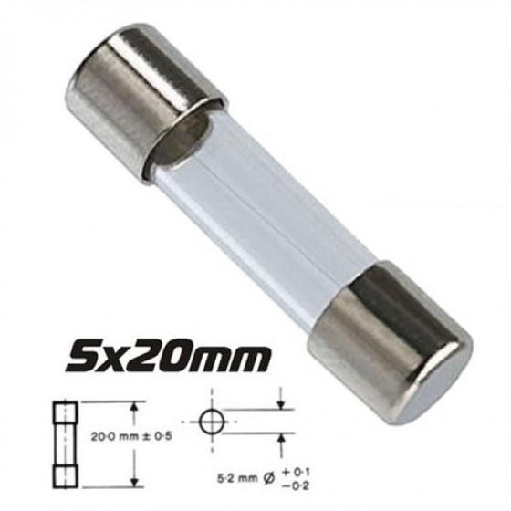 Fusível De Vidro 15A 250V 5Mm X 20Mm Pacote com 100 Peças - Alltech ...