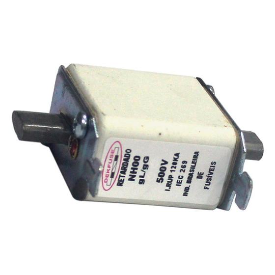 Fusível NH000 Ultra Rápido 100A 500V 120kA Dekfuse - Fusíveis ...