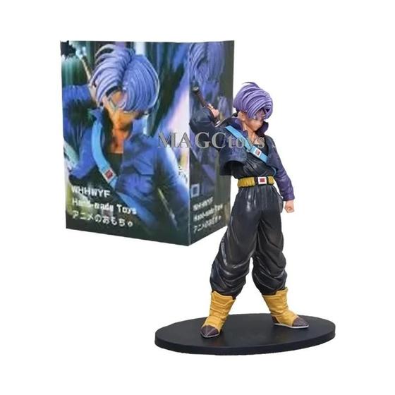Future Trunks Dragon Ball Action Figure SHF Saiyan Anime Toy Para ...