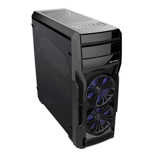 Gabinete C3 Tech Gamer MT-G650BK 2B ATX/Micro Sem Fonte - C3tech ...