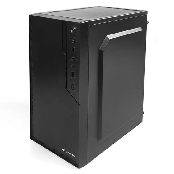 Gabinete C3Tech, Micro-ATX, com Fonte 200W, Preto - MT-26BK - C3 TECH ...
