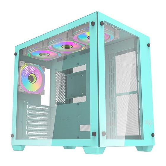 Gabinete Gamer Aigo Darkflash C285, ARGB, Mid-Tower, Lateral de Vidro ...