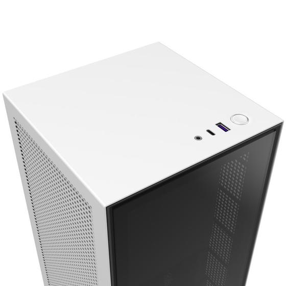 Gabinete Gamer NZXT H1 Mini ITX Fonte 650W 80Plus Gold Full Modular S ...