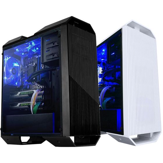 Gabinete Gamer Raidmax Monster II SE Janela de Vidro LED Azul A08TB ...