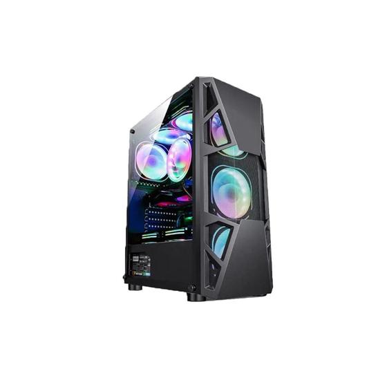 Gabinete Maxtro Gamer 3303 Com 4 Fan Rgb Lateral De Vidro - Peças para ...