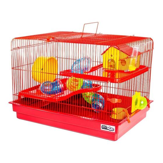 Gaiola Big Space Especial P/ Hamster, Esquilos e Ratos de Laboratório ...