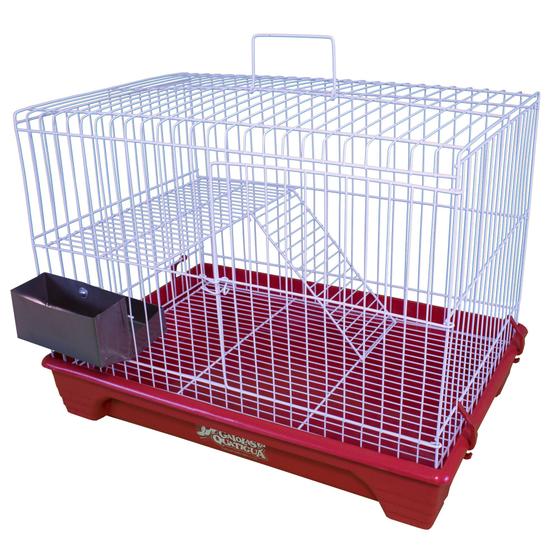 Gaiola Grande para Chinchila com Escadinha e Comedouro Quatiguá ...