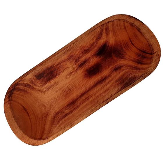 Gamela Para Churrasco Artesanal Madeira Maciça Grande G - Gamela ...