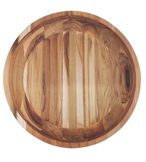 Gamela / Saladeira em madeira Tramontina 300mm x 50mm - Saladeiras ...