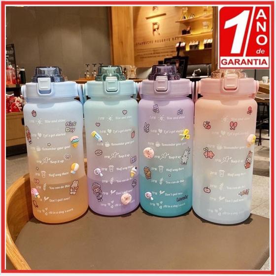 Garrafa 2 Litros (2000ml) com Adesivo 3D - RedShock - Garrafa ...