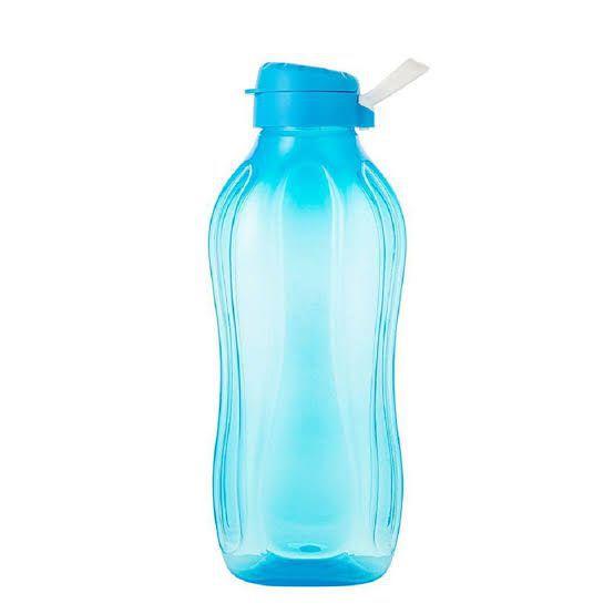 Garrafa Azul Claro Squeeze 700ml garrafinha tupper alça e tampa ...