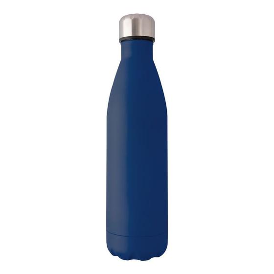 Garrafa com Parede Dupla em Aço Inox Azul Escuro 500ml - Weeze ...