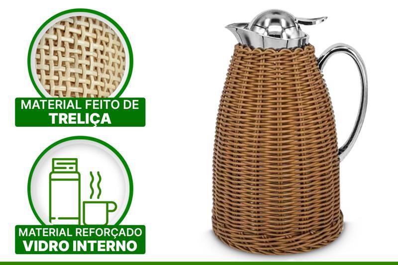 Garrafa de café térmica para cafe cha leite - HAUSKRAFT - Garrafa ...