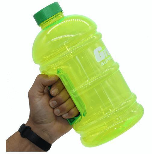 Garrafa Galao De Agua Verde 2 Litros Academia Treino Growth - Growth ...