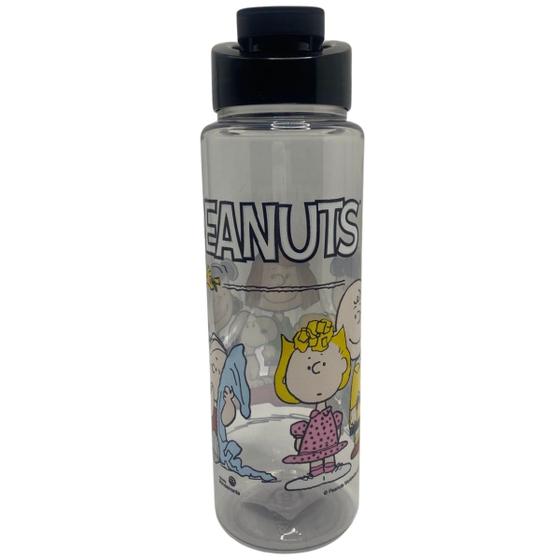 Garrafa Garrafinha de Água Infantil Squeeze Turma Do Snoopy 750ml ...