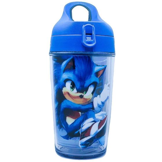 Garrafa Garrafinha Squeeze de água do Sonic de 360ml - HELSIMPLAST ...