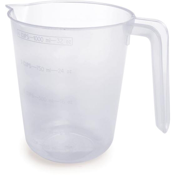 Garrafa Plastica Jarra Graduada Plastico 1L - Plastil - Jarra ...