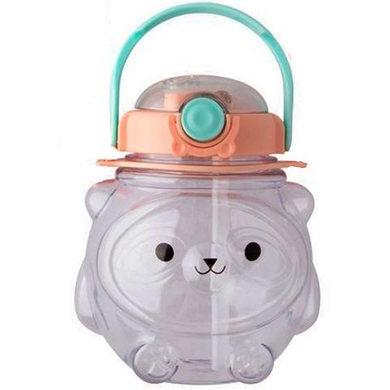 Garrafa Squeeze De Água Infantil e Adulto Bichinhos 950ml De Plástico ...