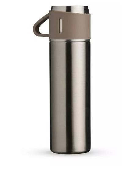 Garrafa Térmica 450ml Inox Com Tampa/caneca - Kasilar - Garrafa Térmica - Magazine Luiza