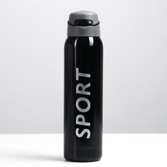 Garrafa Térmica De Água 500ml Alta Qualidade Para Academia Fitness ...