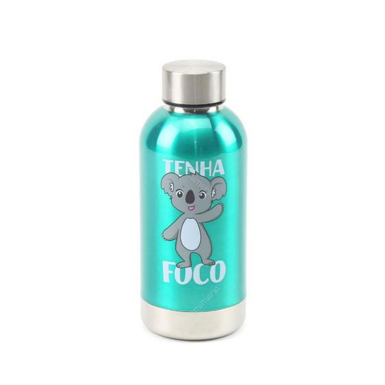 Garrafa Térmica de Inox Coala Azul 400 ml - Zona Criativa - Garrafa ...