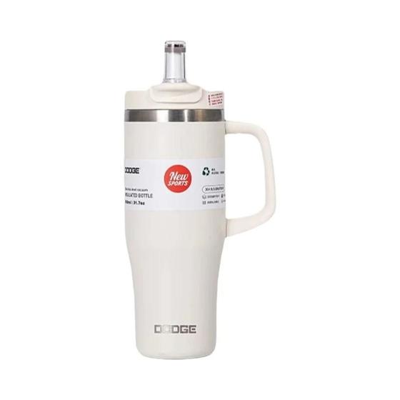 Garrafa Térmica Dupla De Grande Capacidade 900ML 12L Dodge Com Canudo Zunjue Para Viagem Ao Ar ...