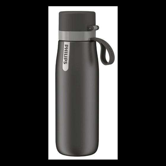 Garrafa Térmica Go Zero Daily em Inox com Filtro 550ml Philips Preto ...