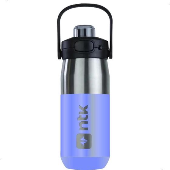 Garrafa Térmica Inox 750ml Água Fria Quente Ntk Isomax Azul Claro ...