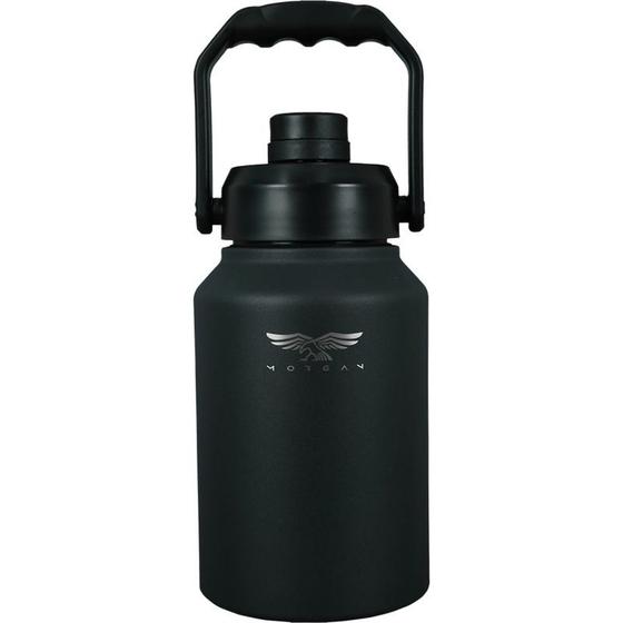 Garrafa Térmica Morgan Monster Com Alça Preto 2L - Garrafa Térmica ...