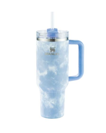 Garrafa Térmica Quencher Tie Dye Ocean 887ml Stanley Azul - Garrafa ...