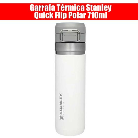 Garrafa Térmica Stanley Quick Flip Polar 710ml - Garrafa Térmica - Magazine Luiza