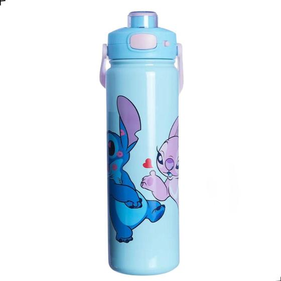 Garrafa termica Stitch namorados aço inoxidavel excalibur - Zona ...