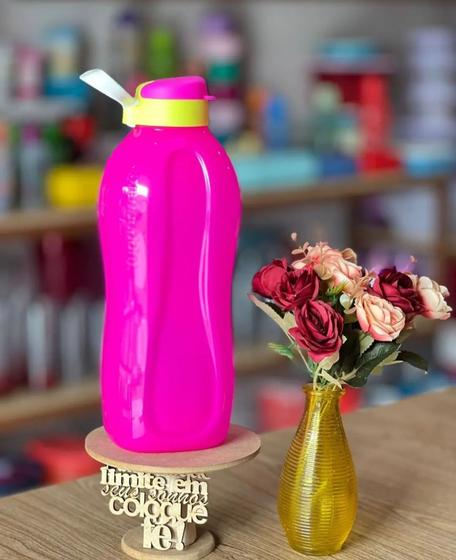 Garrafa Tupperware Eco Tupper Plus 2 Litros Rosa Neon - Garrafa ...