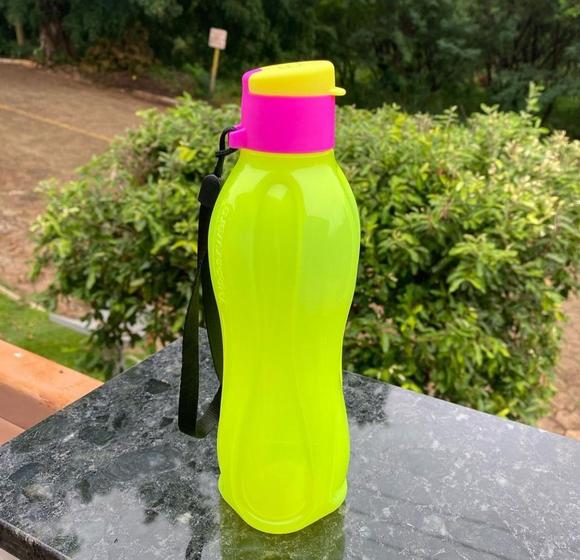 Garrafa Tupperware Eco Tupper Plus 500ml Amarela Fluo Neon - Garrafa - Magazine Luiza