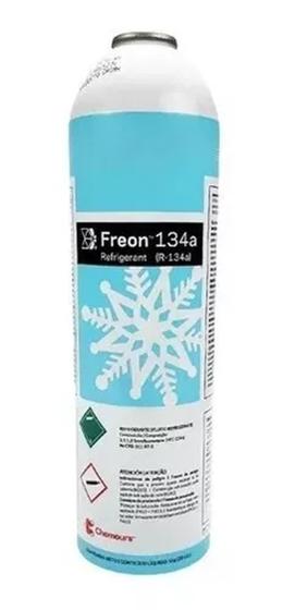 Gás Refrigerante R134 Dupont Lata 1kg Freon R134a - Peças e Acessórios ...