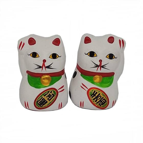 Gato Da Sorte Japones Maneki Neko Tam. P - Impor - Objetos de Decoração ...