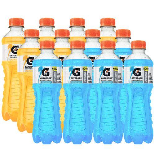 Gatorade Sem Calorias Sortido 350ml contendo 12 unidades - Isotônico e ...