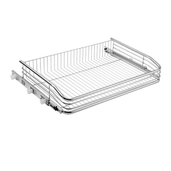 Gaveta Multiuso inox com Corrediça Telescópica e Amortecedor Masutti ...