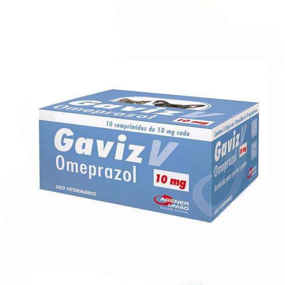 Gaviz V 10 Mg 50 Comprimidos - Agener - Farmácia Pet - Magazine Luiza