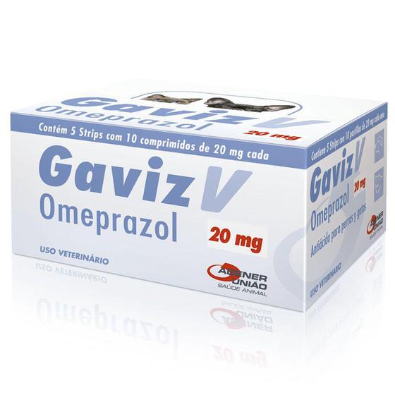 Gaviz V 20mg 10 Comprimidos - Agener União - Farmácia Pet - Magazine Luiza