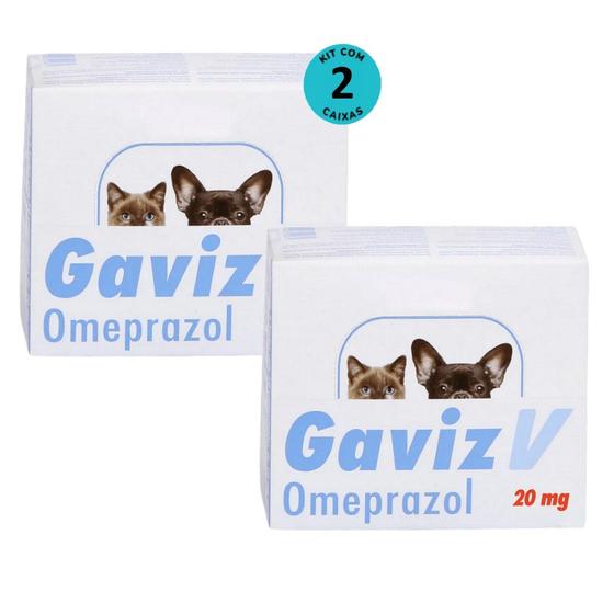Gaviz V 20mg c/ 50 Comprimidos Agener Kit com 2 cxs - Anti-Inflamátório ...