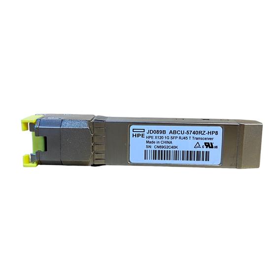 Gbic Jd089b Hp Transceiver X120 1gb Sfp Rj45 (original) - HPE - Módulo ...