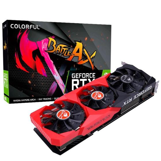 GeForce RTX 3060Ti 8GB GDDR6 256bits - Colorful NB-V Battle Ax ...