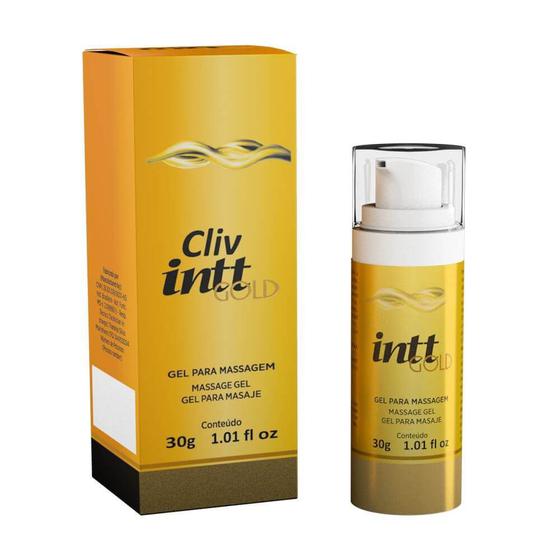 Gel Anestésico Extra Forte - Cliv Intt Gold - 30g - Intt Cosméticos ...