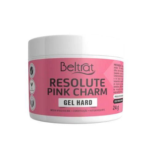 Gel Autonivelante para Unhas - Beltrat Resolute Pink Charm Hard 24g ...
