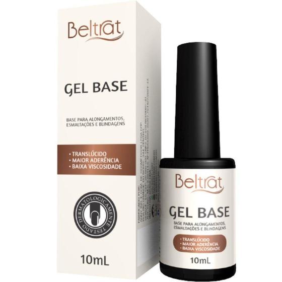 Gel base para alongamentos unha em gel e fibra 10ml beltrat - Base de ...