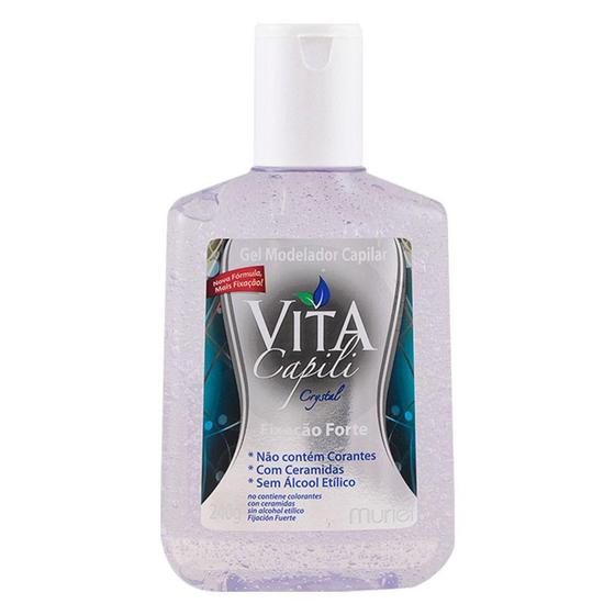 Gel Capilar Vita Capili Cristal Incolor 240g - Gel de Cabelo - Magazine ...