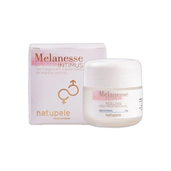 Gel Clareador da pele da região íntima Peeling Melanesse Intimus ...