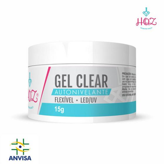 Gel Clear HQZ Autonivelante - Gel para Unhas - Magazine Luiza