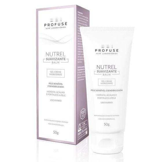 Gel Creme Hidratante Facial Profuse Nutrel Suavizante Balm 50G ...